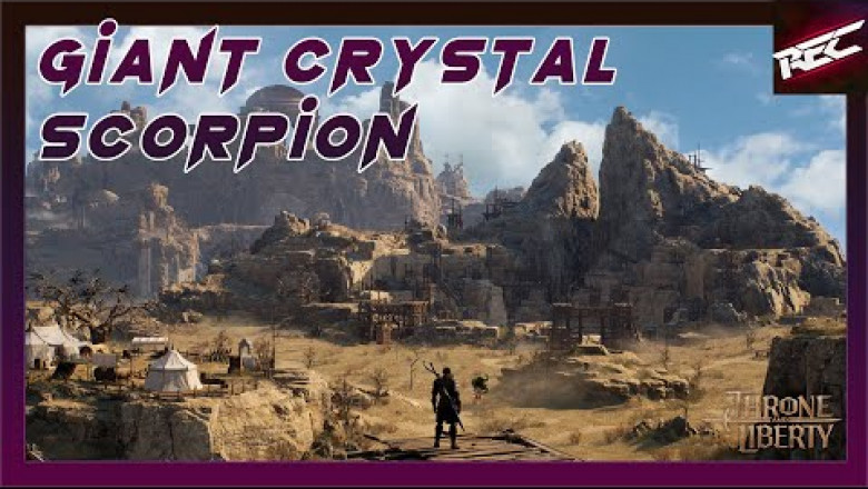 Throne and Liberty Giant Crystal Scorpion Bug - RecLast | Ümit Eski ...